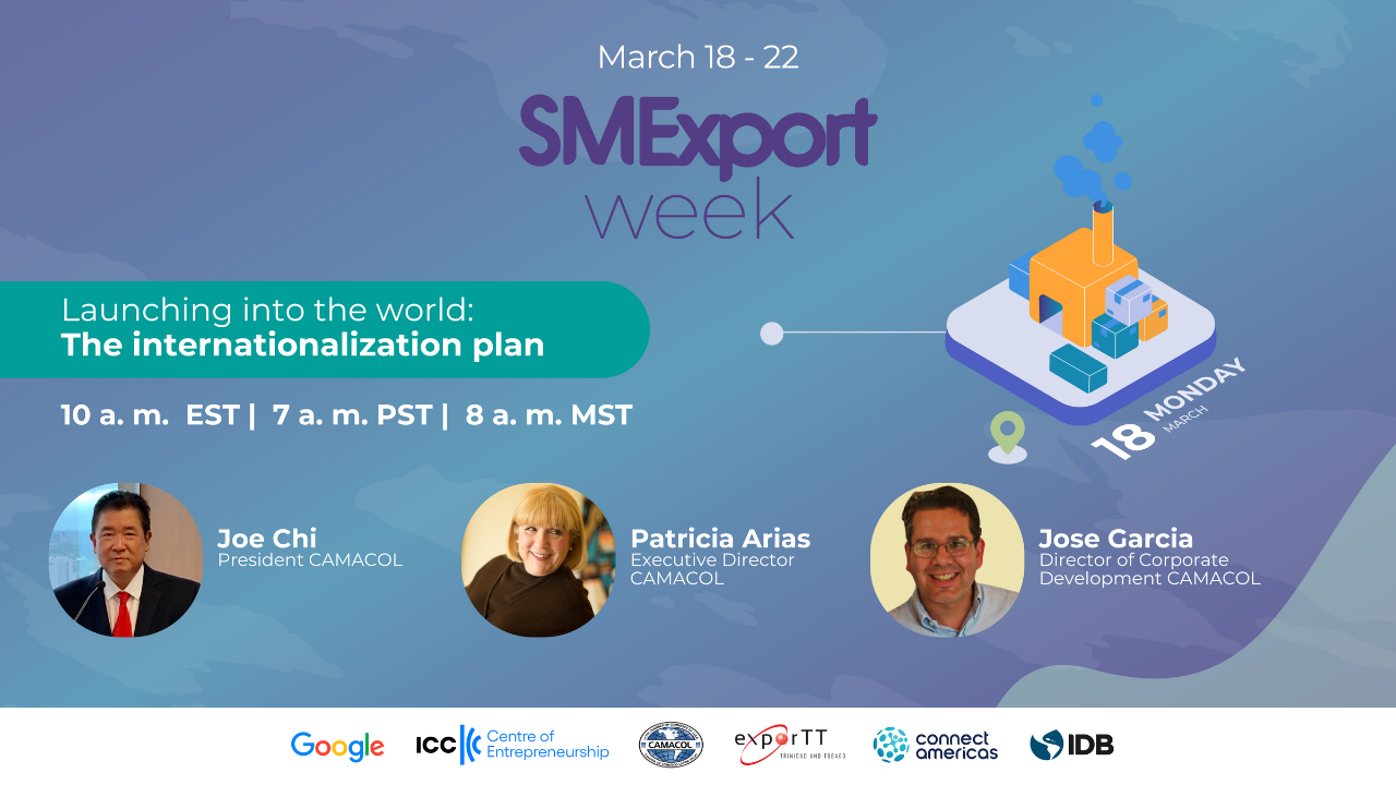 SMExport Week | Launching into the World: The Internationalization Plan | ConnectAmericas
